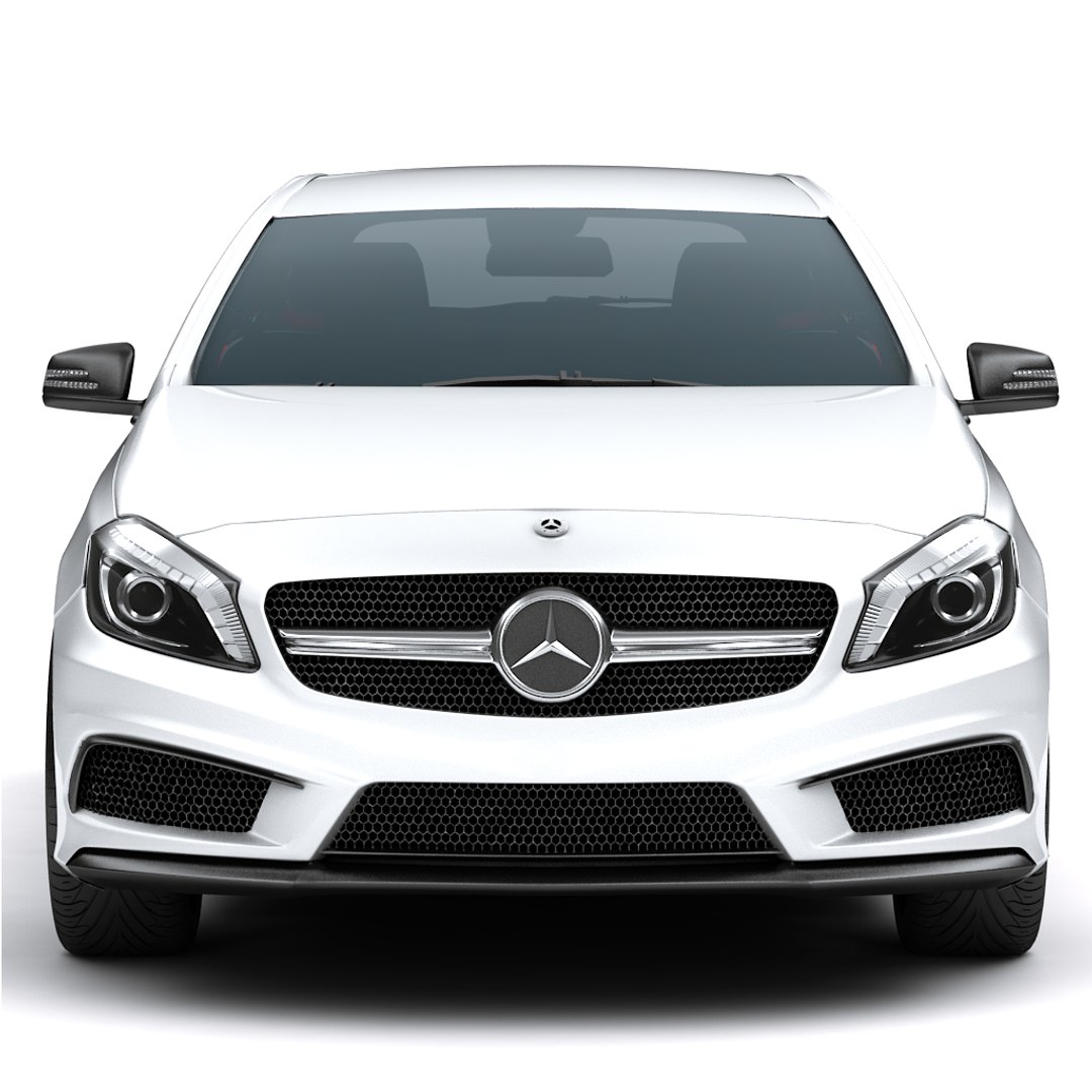 Mercedes-benz A45 Amg 2014 3d Model