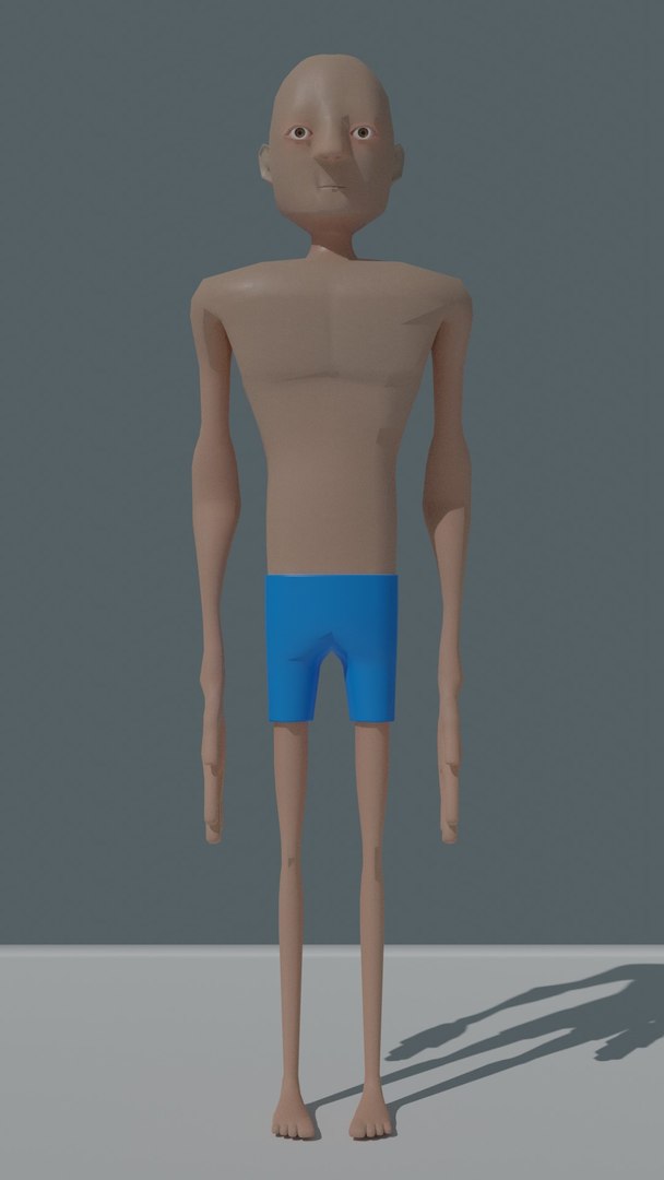 3D Swimmer Animation Character Model - TurboSquid 1531806