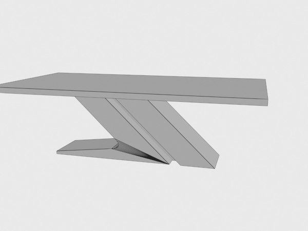 3D table model - TurboSquid 1367406