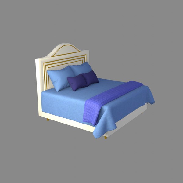 Double Bed STL Models for Download | TurboSquid