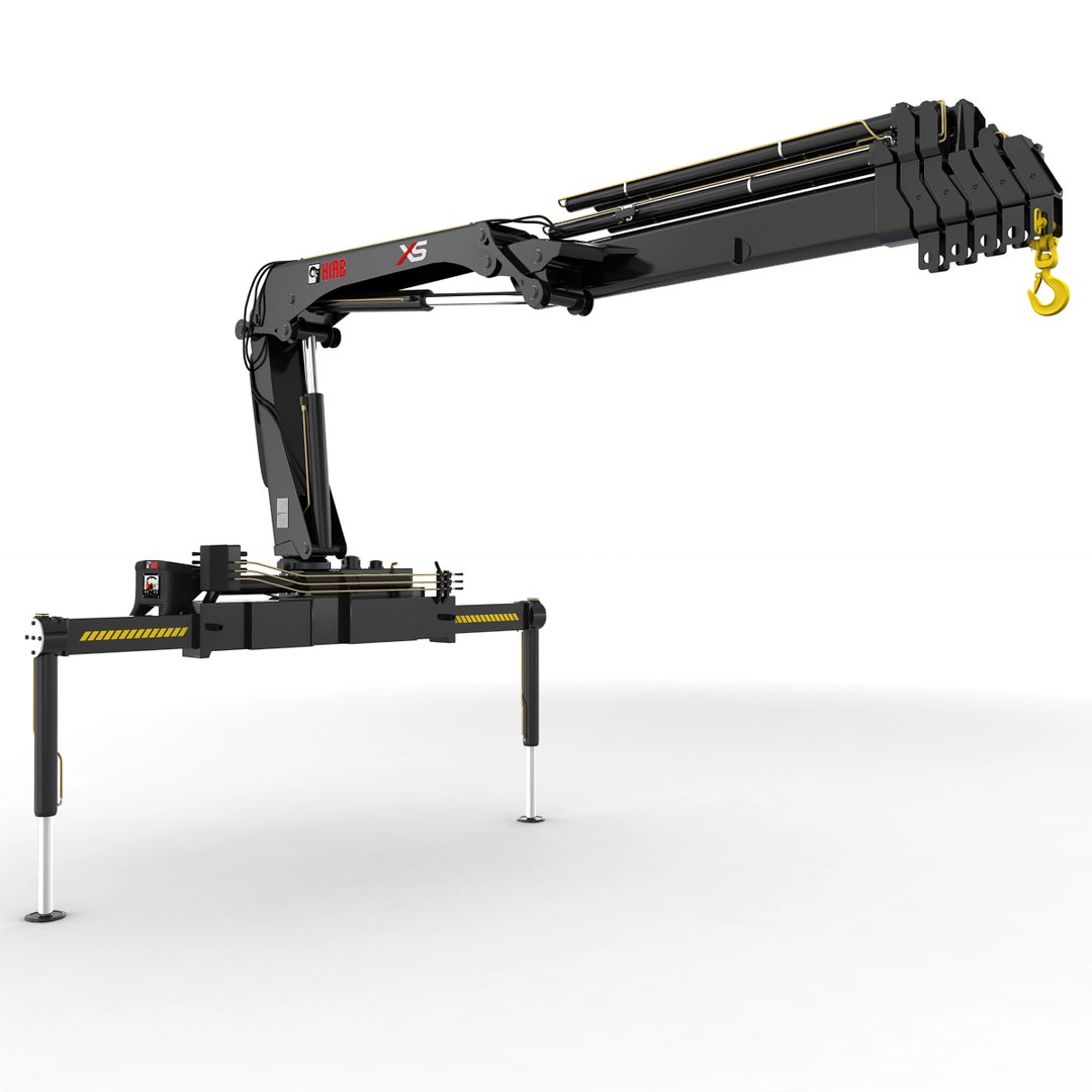 3d Crane Hiab 099