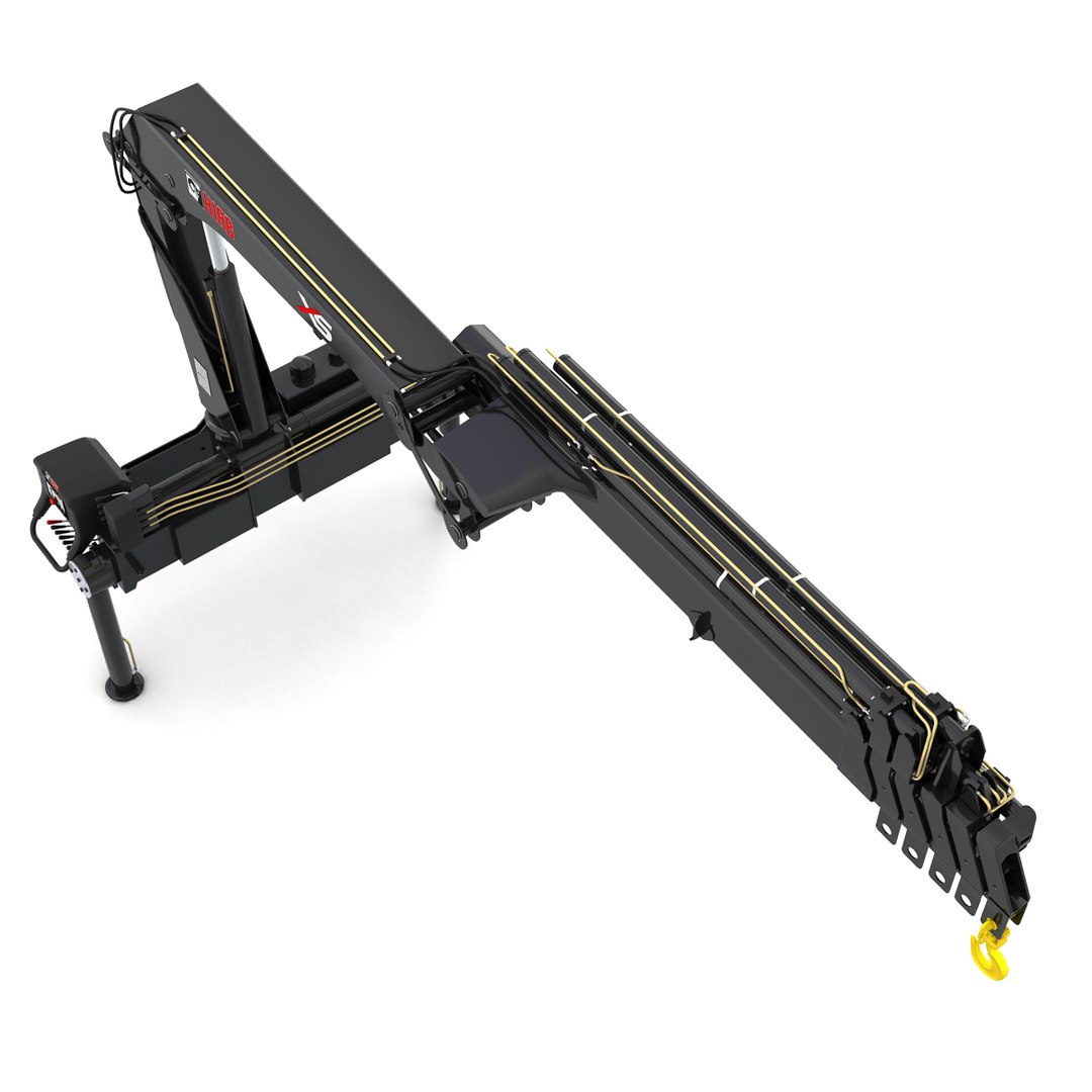 3d Crane Hiab 099