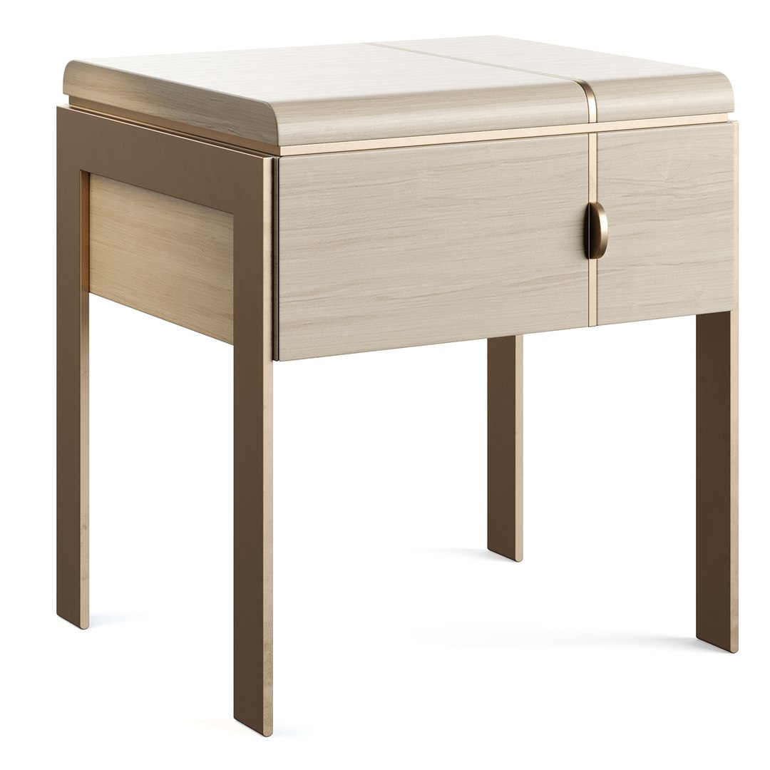 3D Carpanese Home ALTHEA N Bedside Table - TurboSquid 2046196