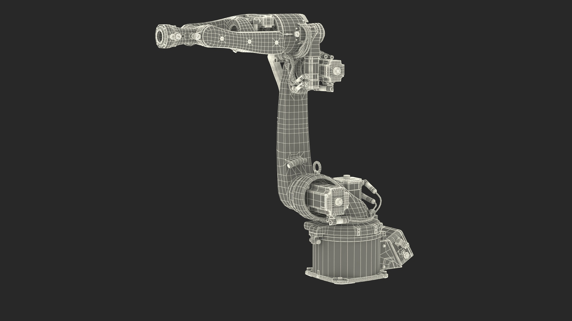 3D KUKA Industrial Robot Arm KR 5-2 Arc Rigged For Maya - TurboSquid ...
