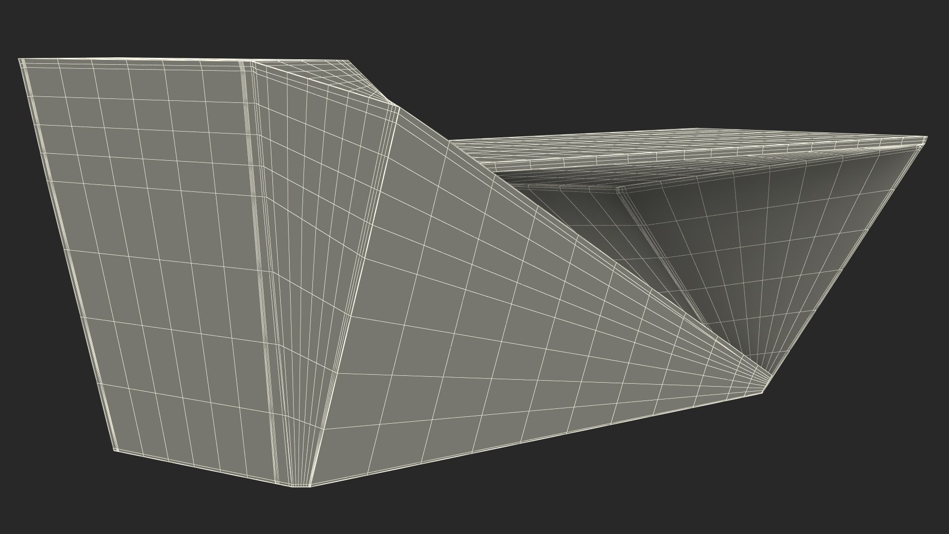 High Tech Reception Desk model - TurboSquid 2052629