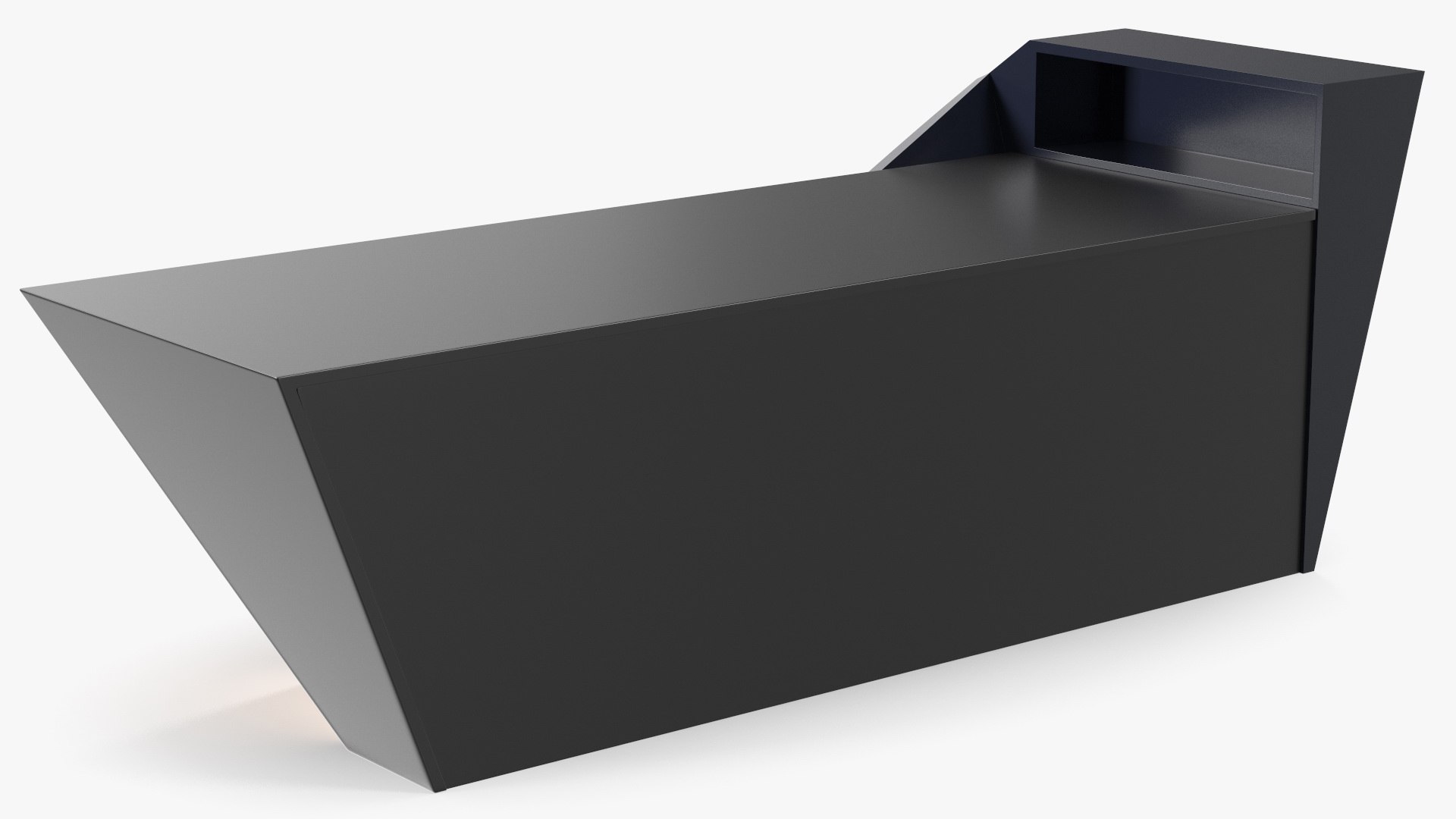 High Tech Reception Desk model - TurboSquid 2052629