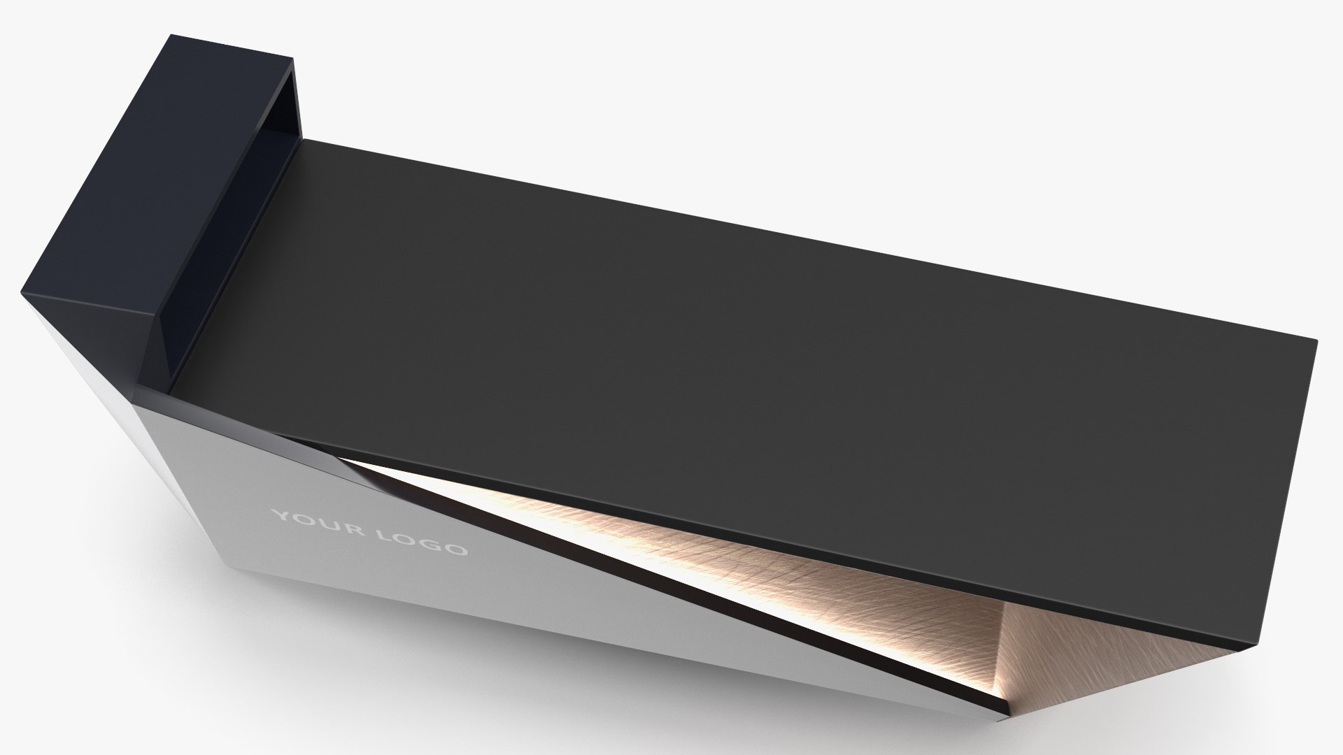 High Tech Reception Desk model - TurboSquid 2052629