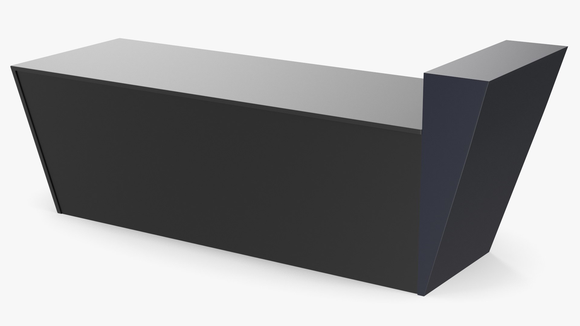 High Tech Reception Desk model - TurboSquid 2052629