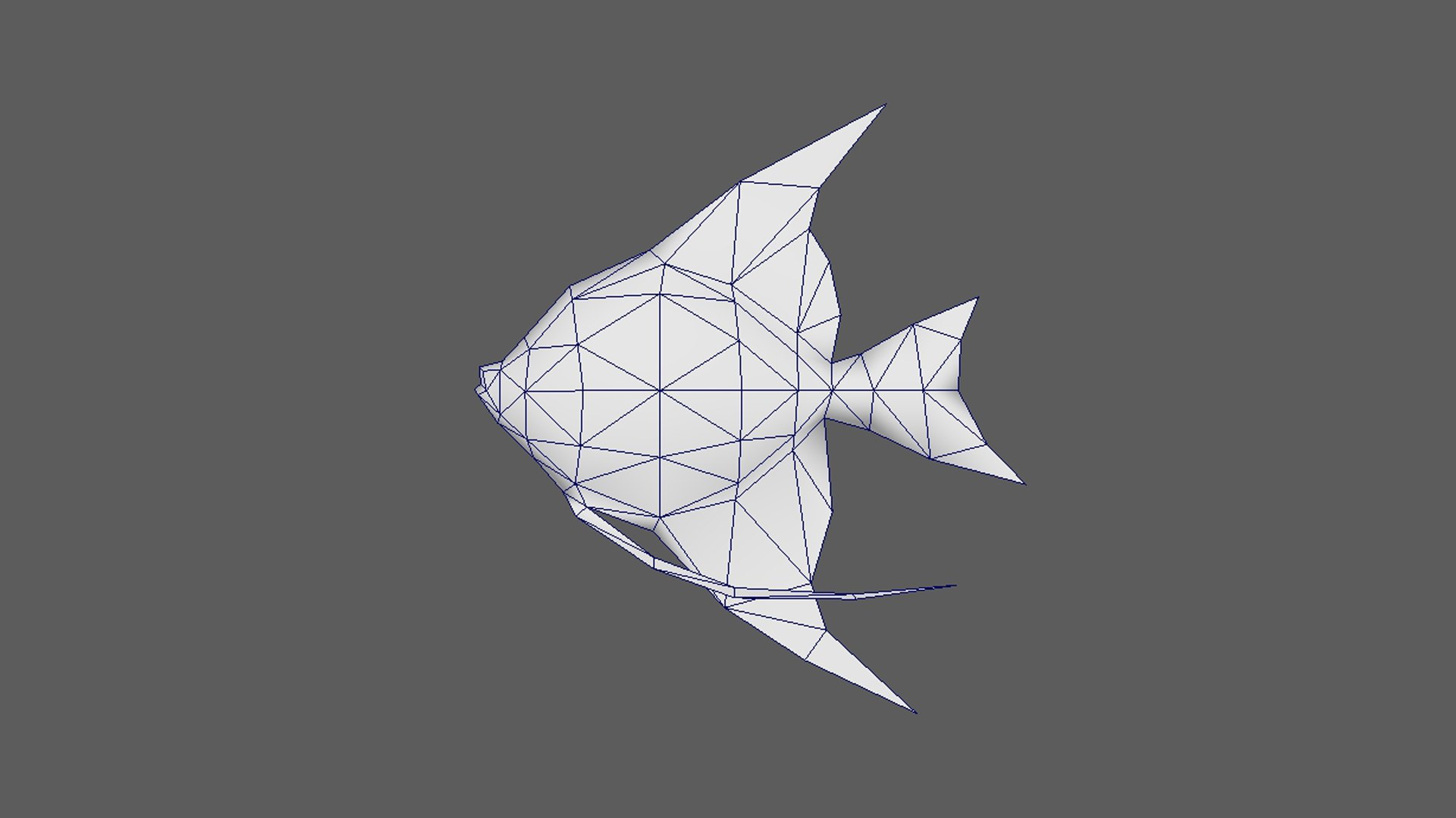 Angelfish Fish 3D - TurboSquid 1707331
