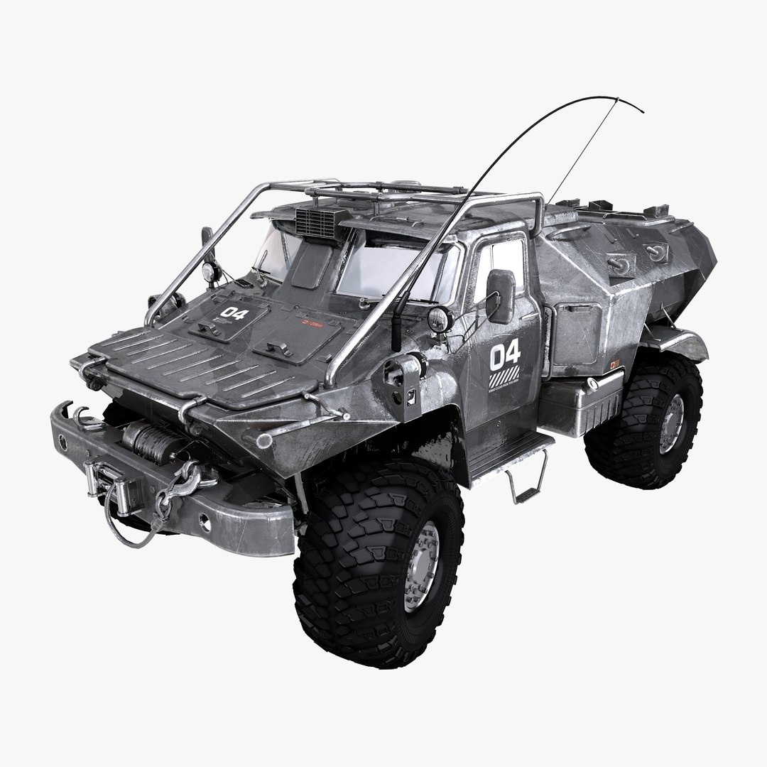 Armored High Mobility Vehicle 3D 모델 - TurboSquid 1924590