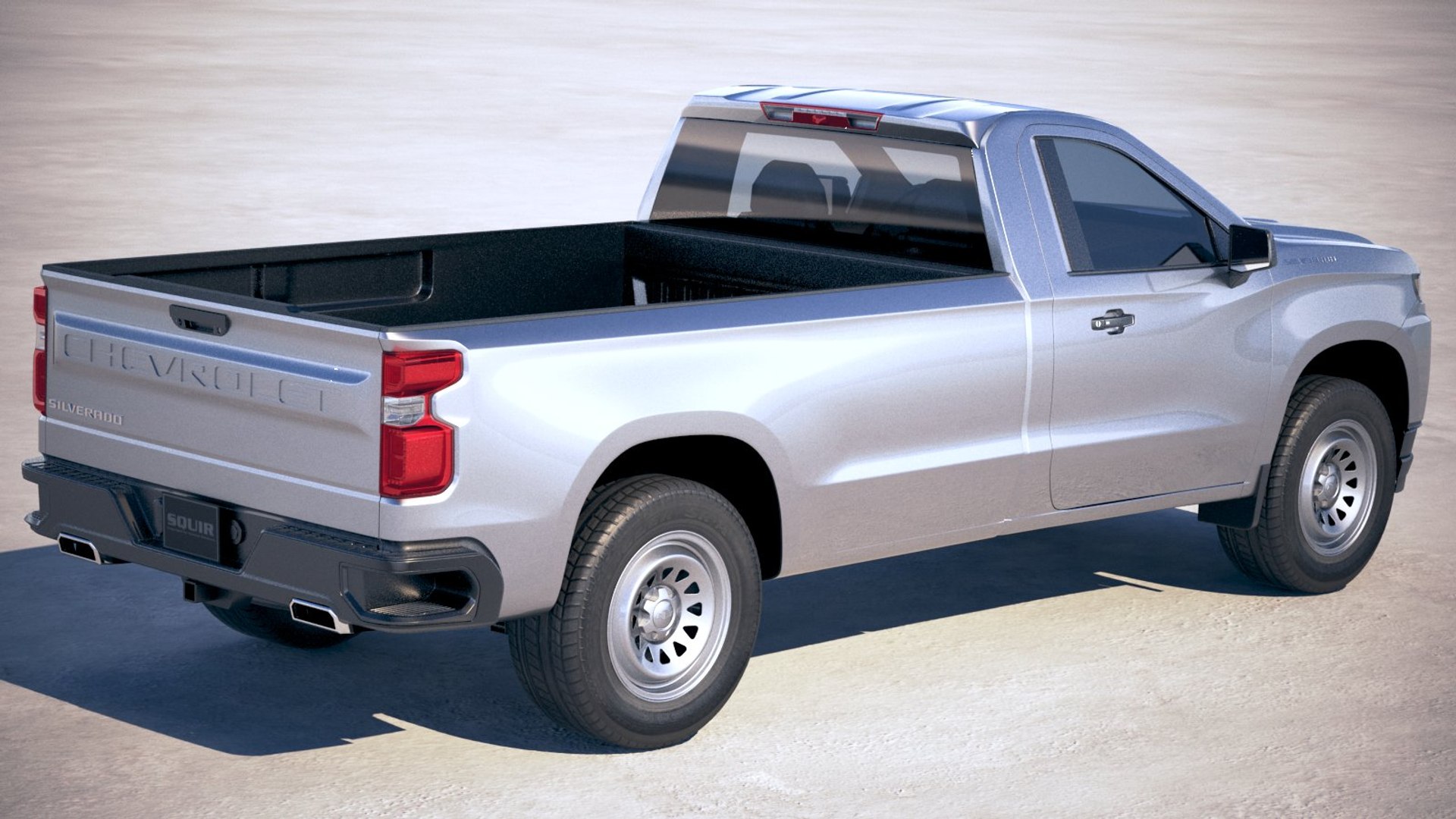 Chevrolet Silverado 1500 3D - TurboSquid 1252657