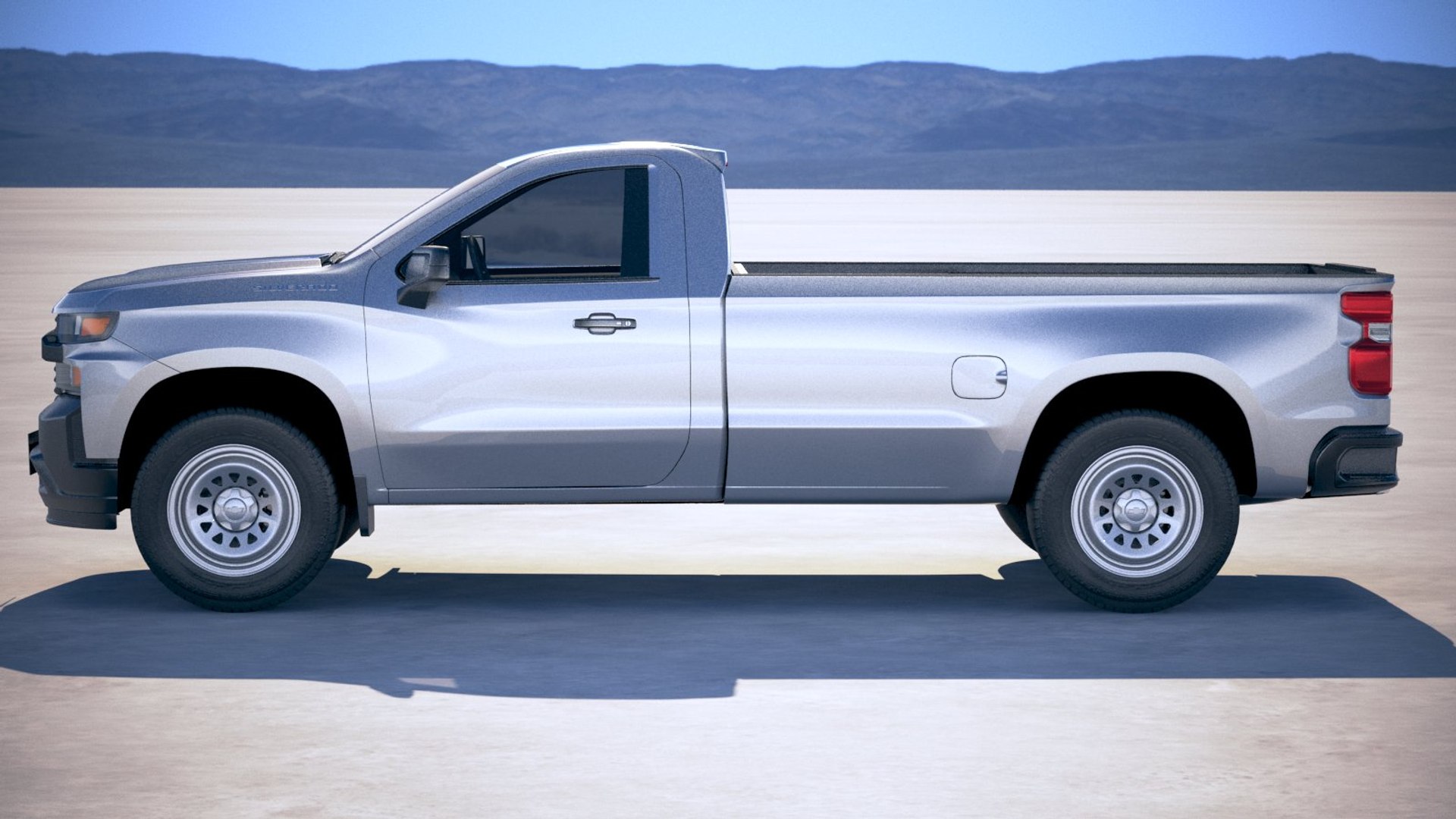 Chevrolet Silverado 1500 3D - TurboSquid 1252657