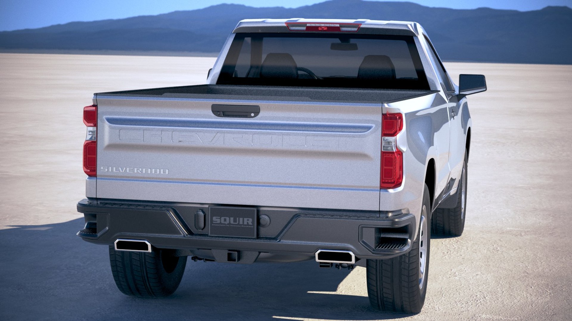 Chevrolet Silverado 1500 3D - TurboSquid 1252657