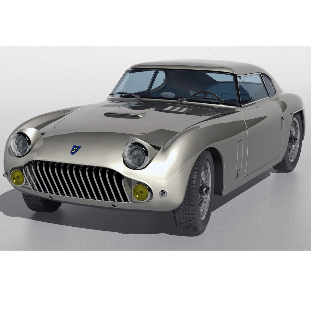 Siata 208cs 3d Model