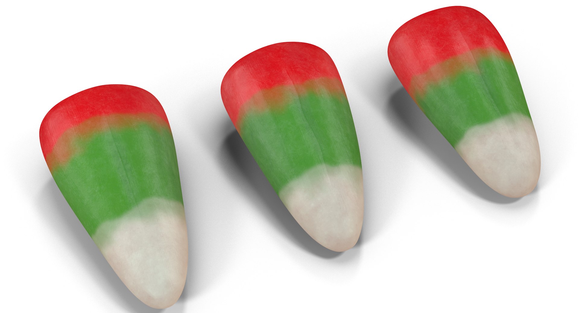 Christmas Candy Corn 3D Model - TurboSquid 1340684
