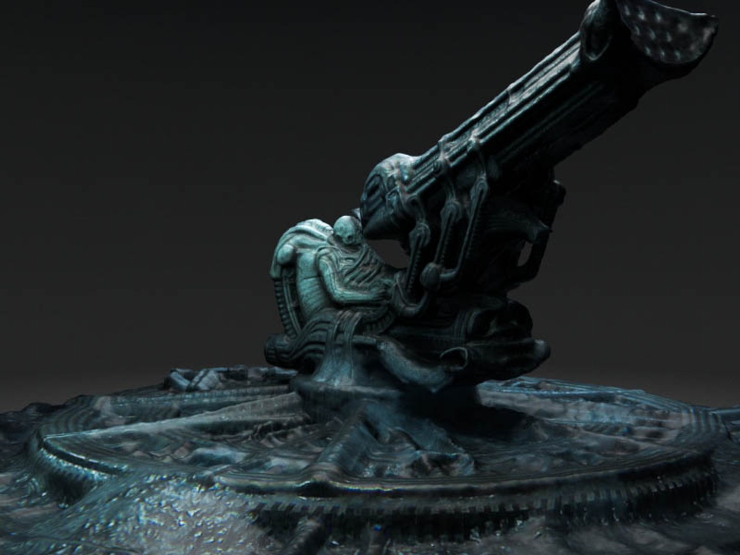 Alien Space Jockey 3D Model - TurboSquid 1881923