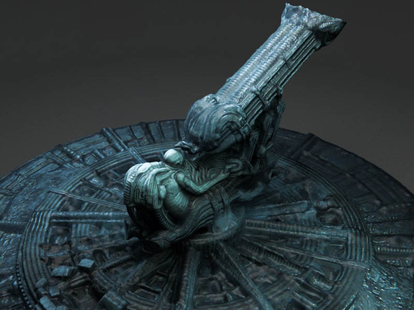 Alien Space Jockey 3D Model - TurboSquid 1881923