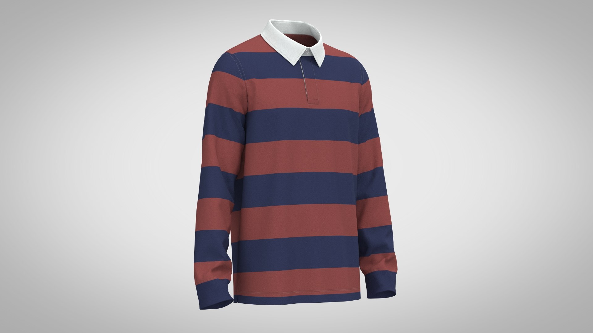Rugby Shirt 3D Model - TurboSquid 2171127