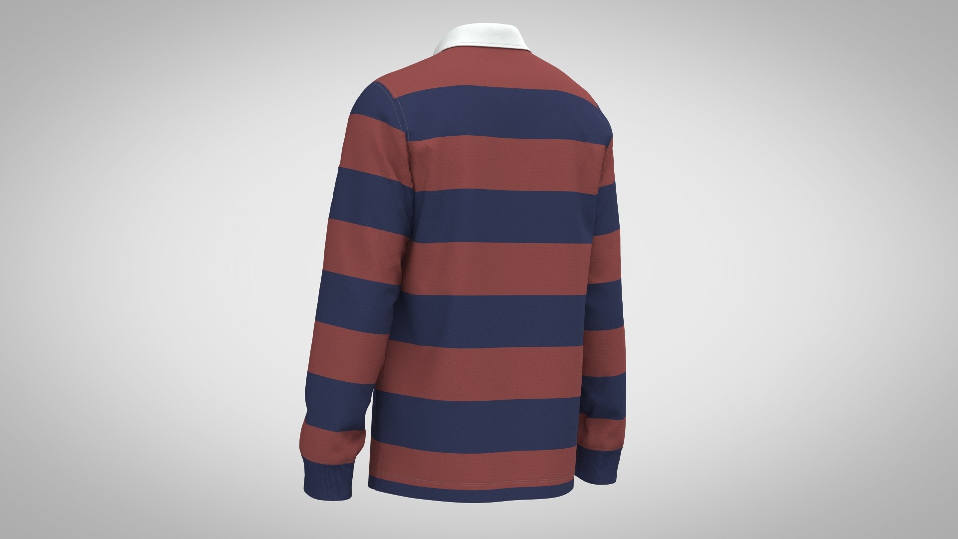 Rugby Shirt 3D Model - TurboSquid 2171127