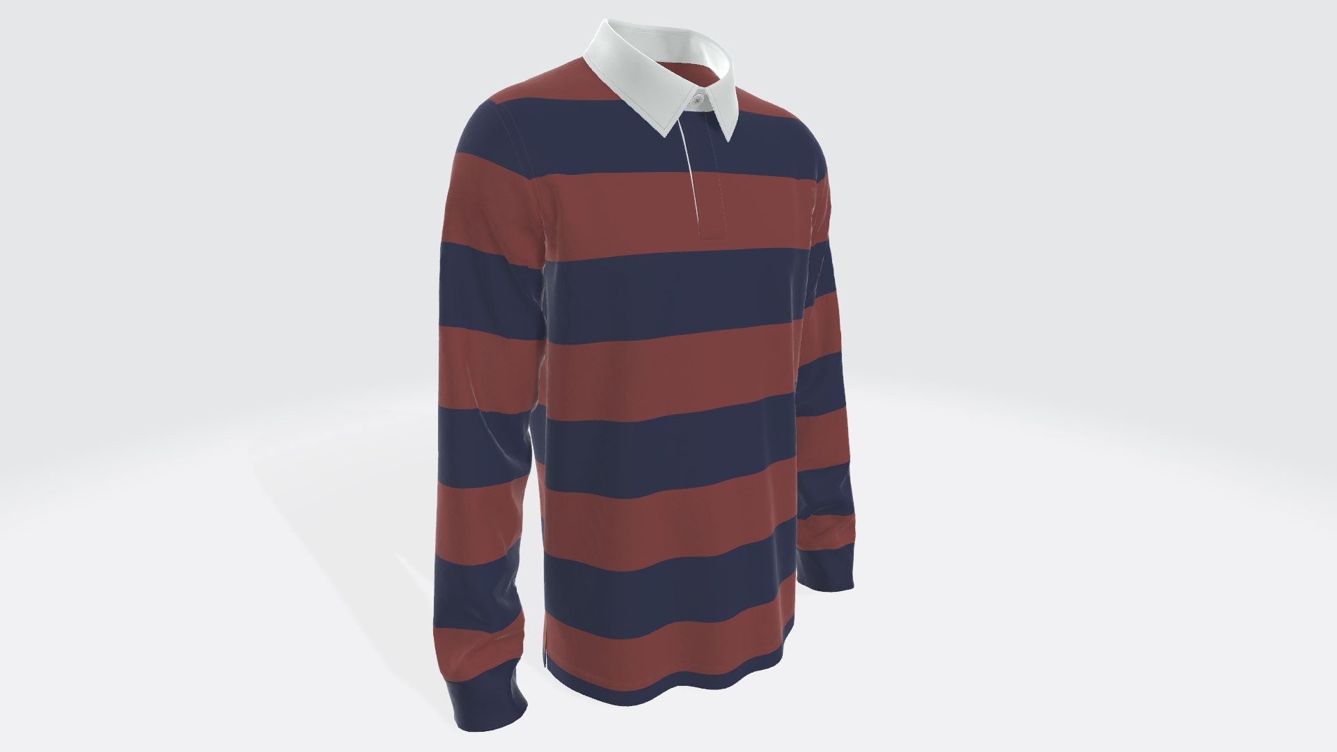 Rugby Shirt 3D Model - TurboSquid 2171127