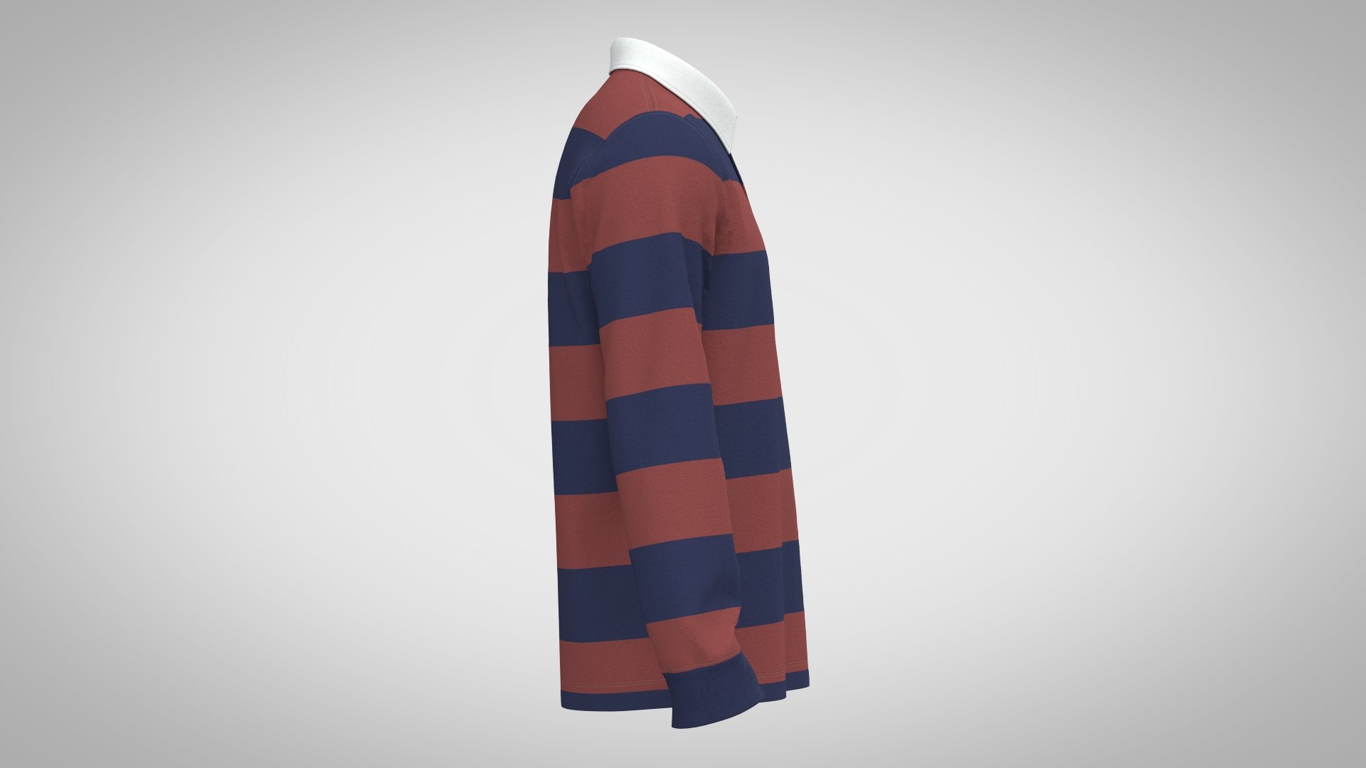 Rugby Shirt 3D Model - TurboSquid 2171127
