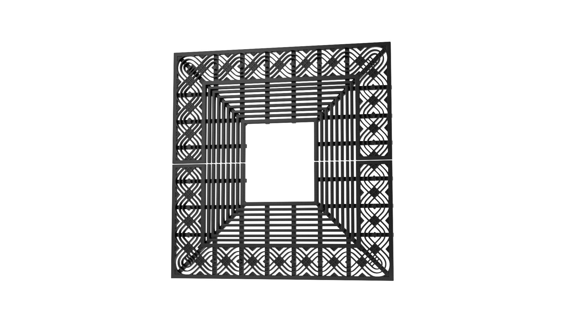 3D Tree Grate Model - TurboSquid 1711873