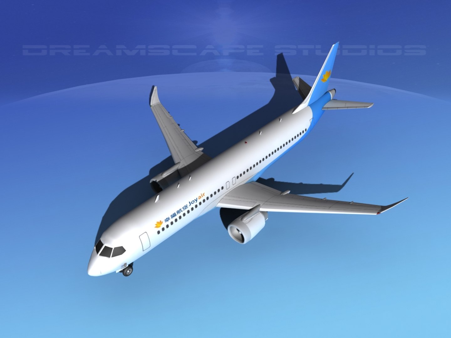 Comac C919 Airliners 3d Model