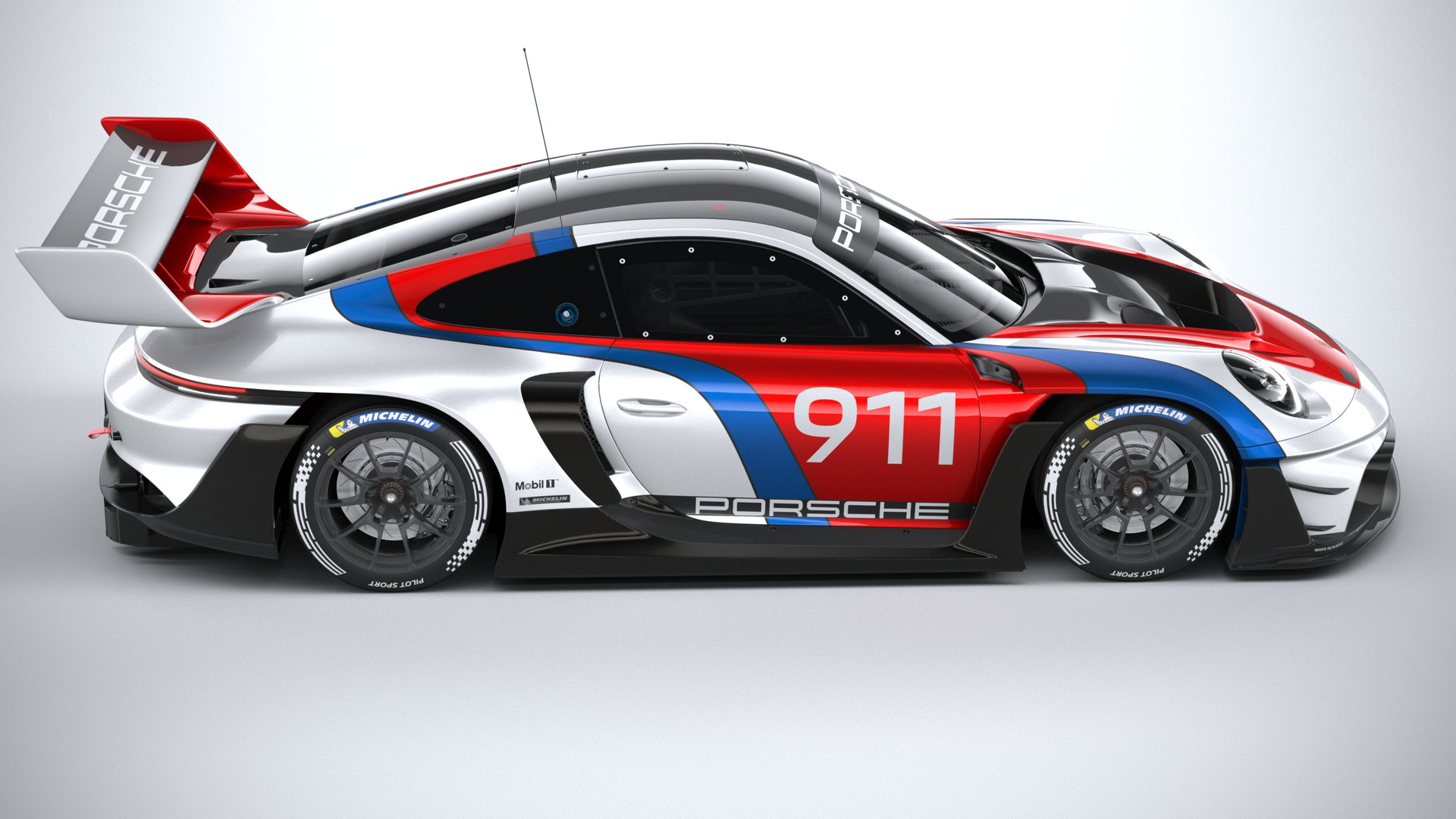 modelo 3d Porsche 911 GT3 R Rennsport 2023 - TurboSquid 2156586