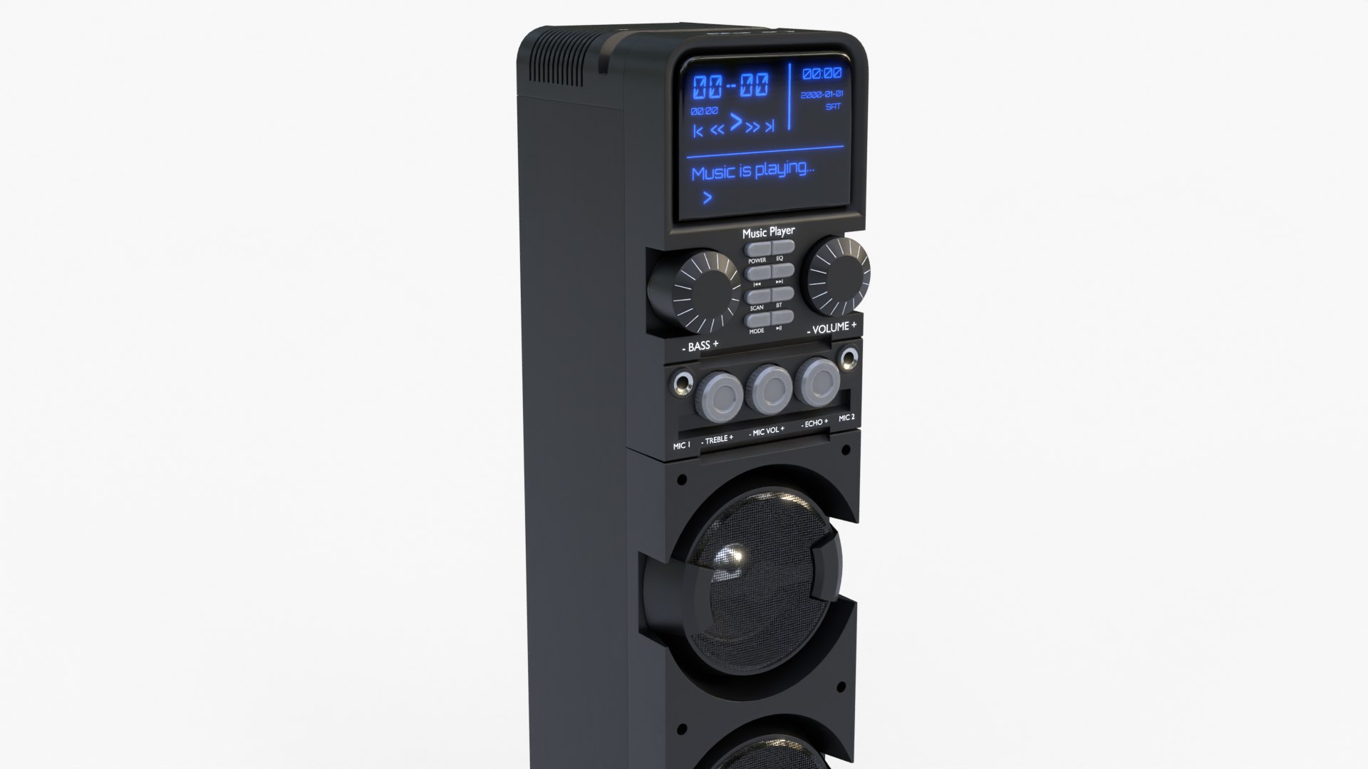 Generic Music Player Model - TurboSquid 2368691