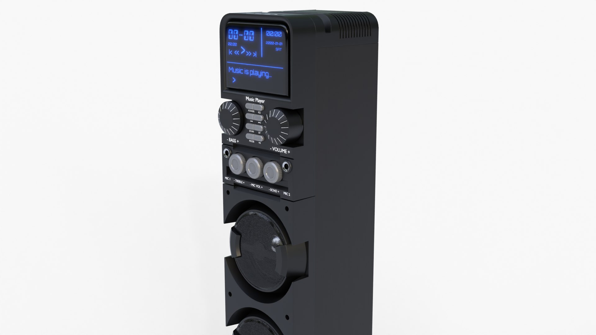 Generic Music Player Model - TurboSquid 2368691