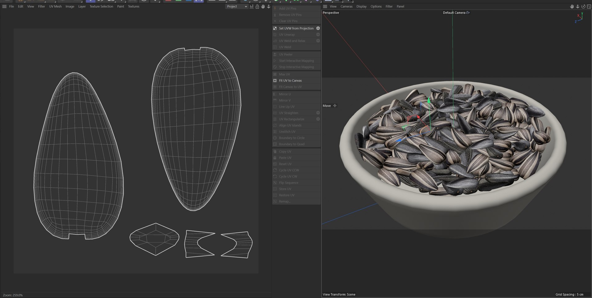 Sunflower Seed Collection 3D Model - TurboSquid 2407982