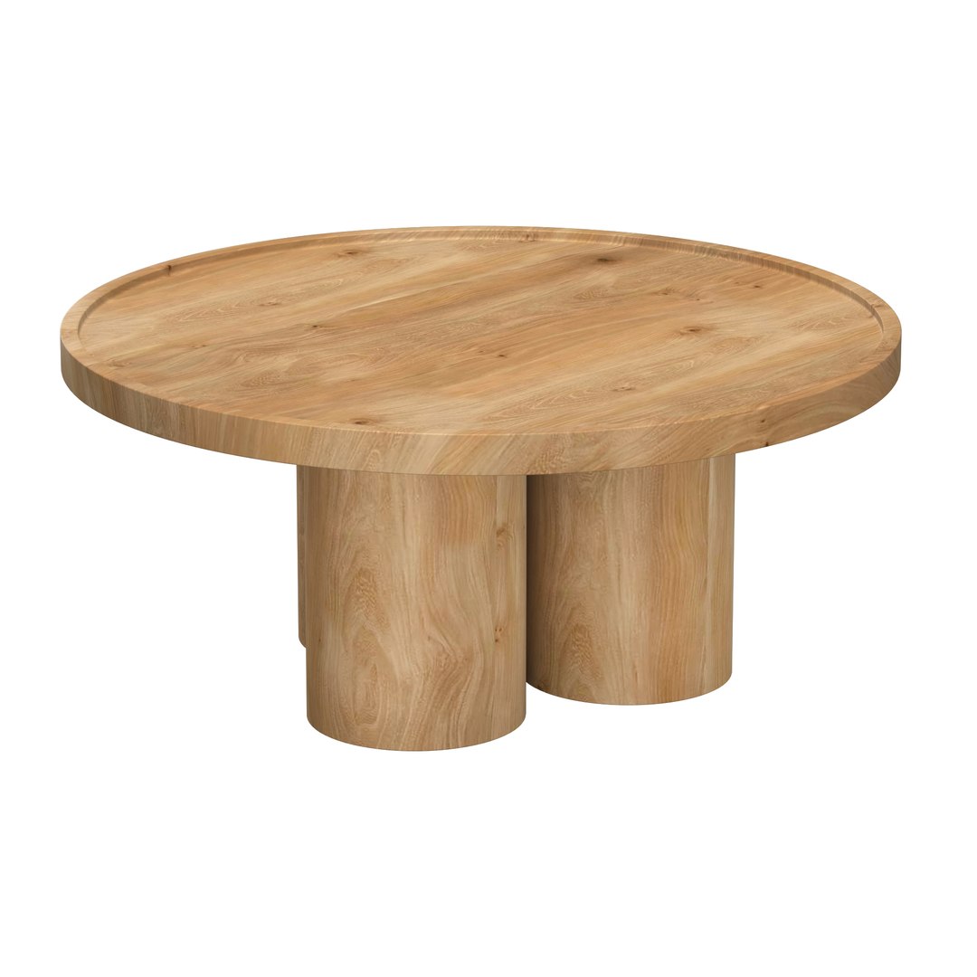 Delta Round Coffee Table Lulu And Georgia 3D Model - TurboSquid 1975395