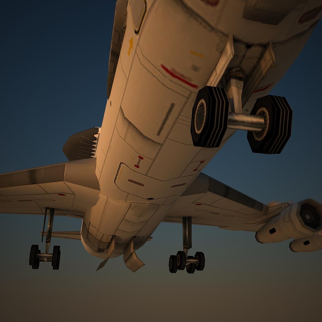 3d Boeing Basic Aircraft 3