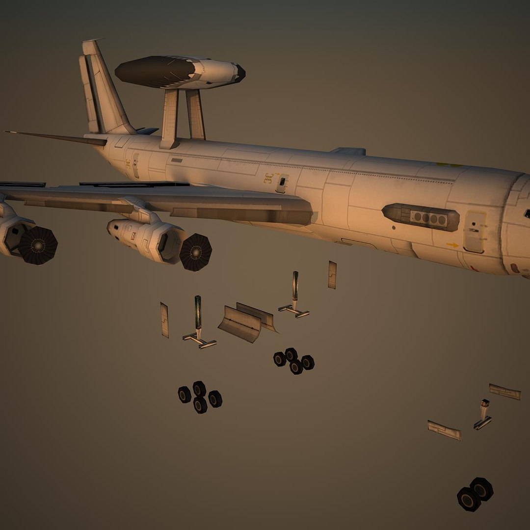 3d Boeing Basic Aircraft 3