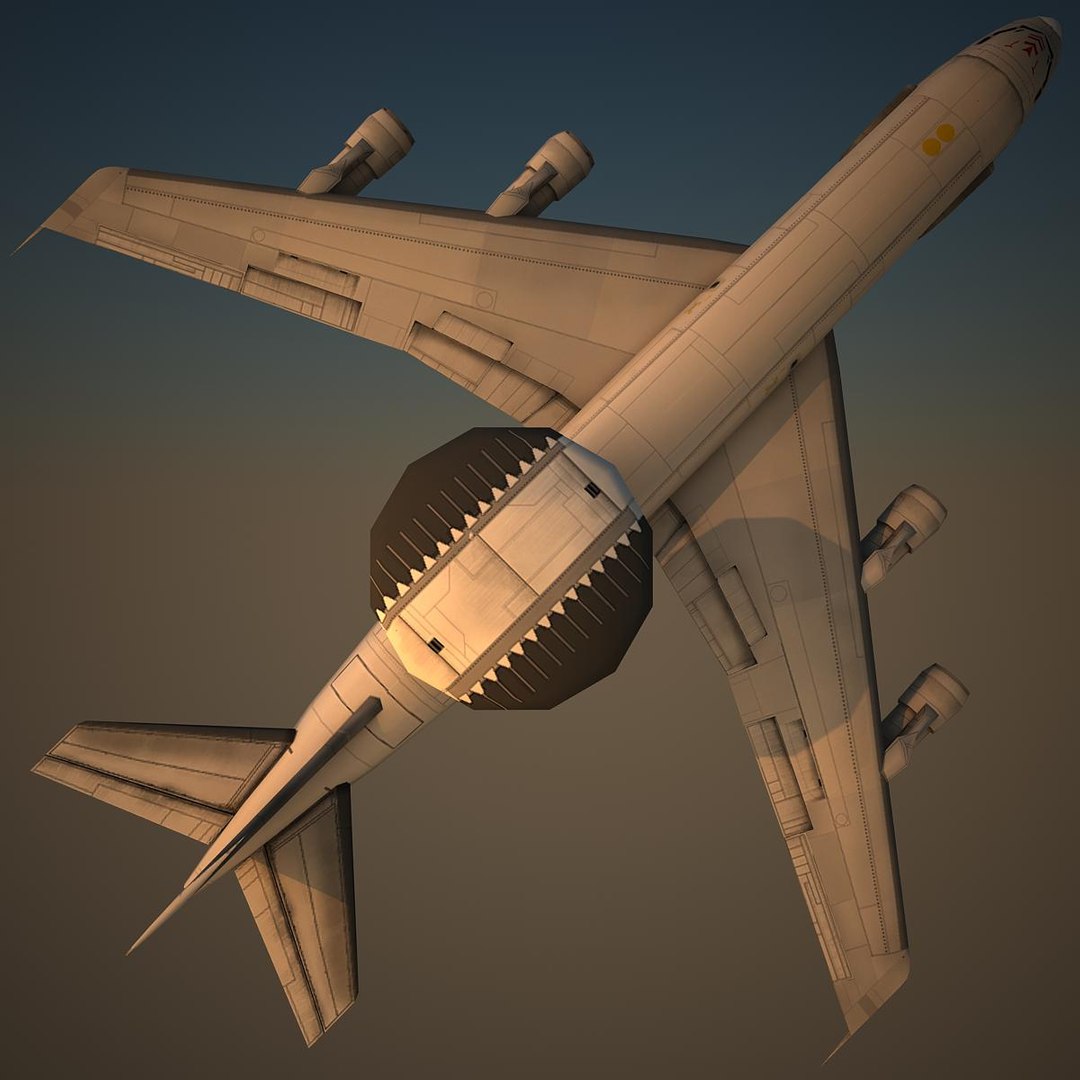 3d Boeing Basic Aircraft 3