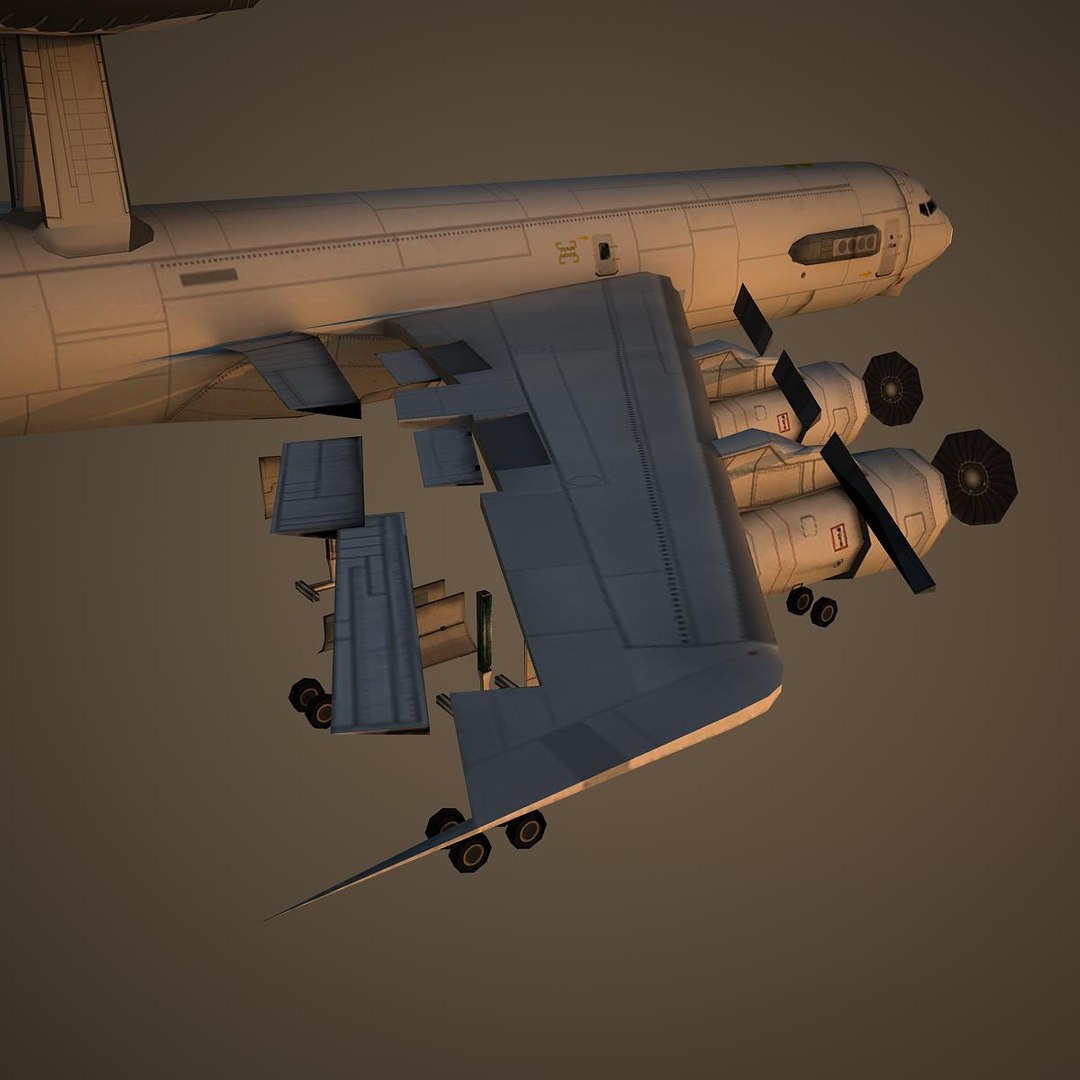 3d Boeing Basic Aircraft 3
