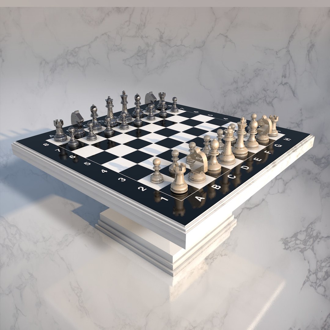 Chess 3D Model - TurboSquid 1370167