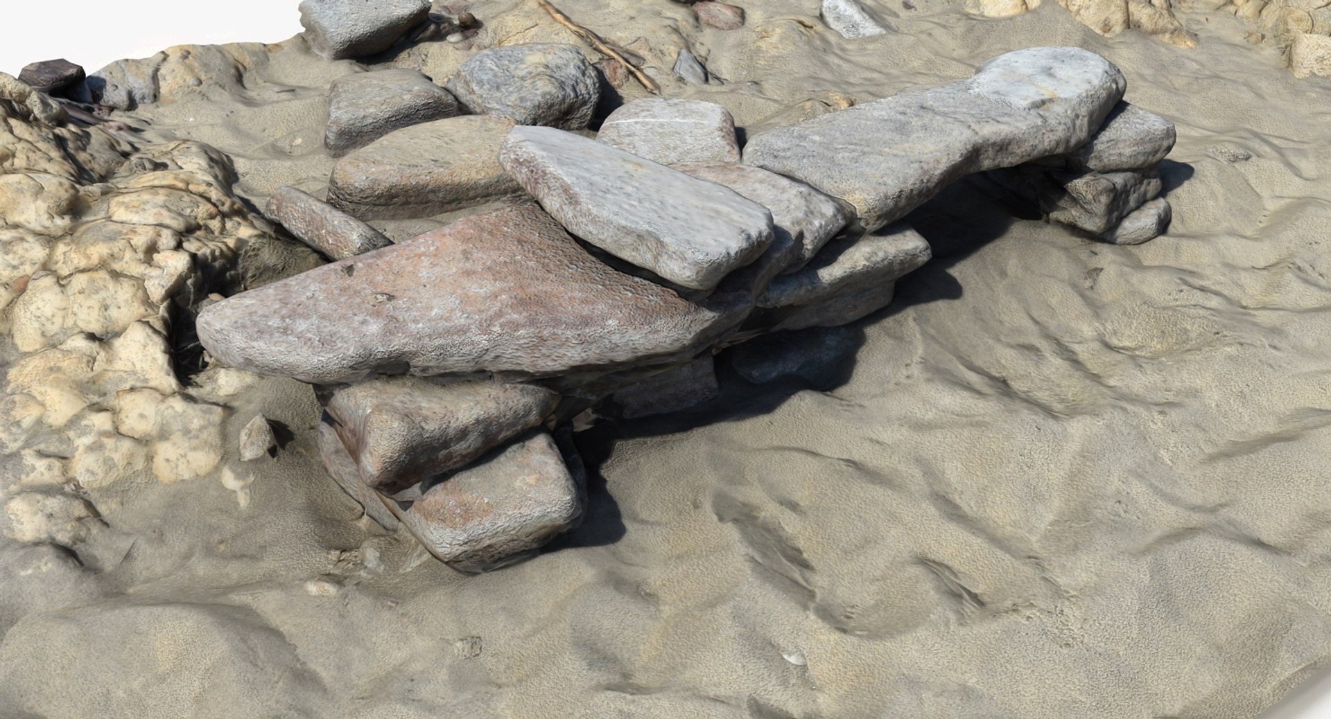 Max Stone Structure Beach