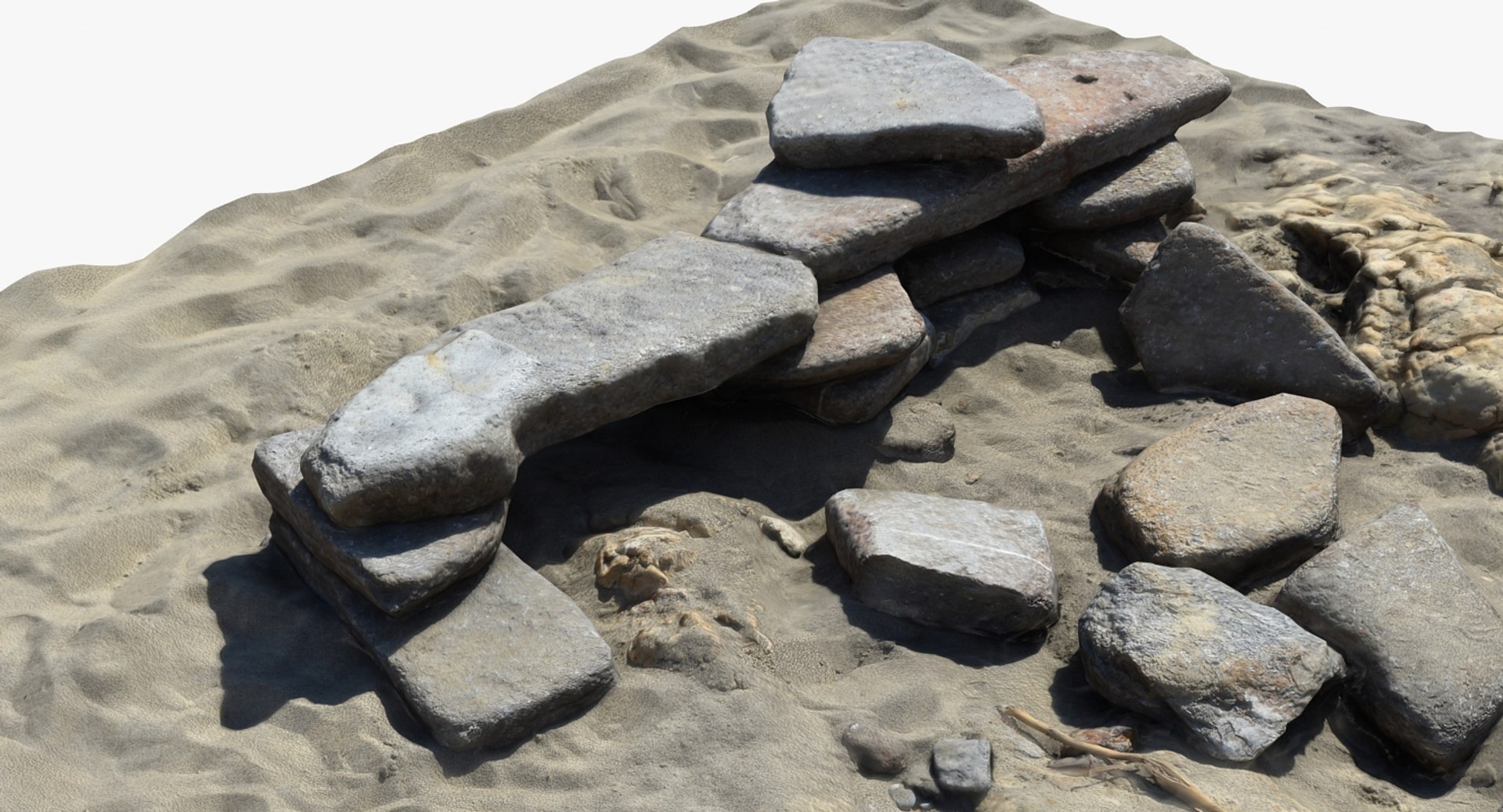 Max Stone Structure Beach