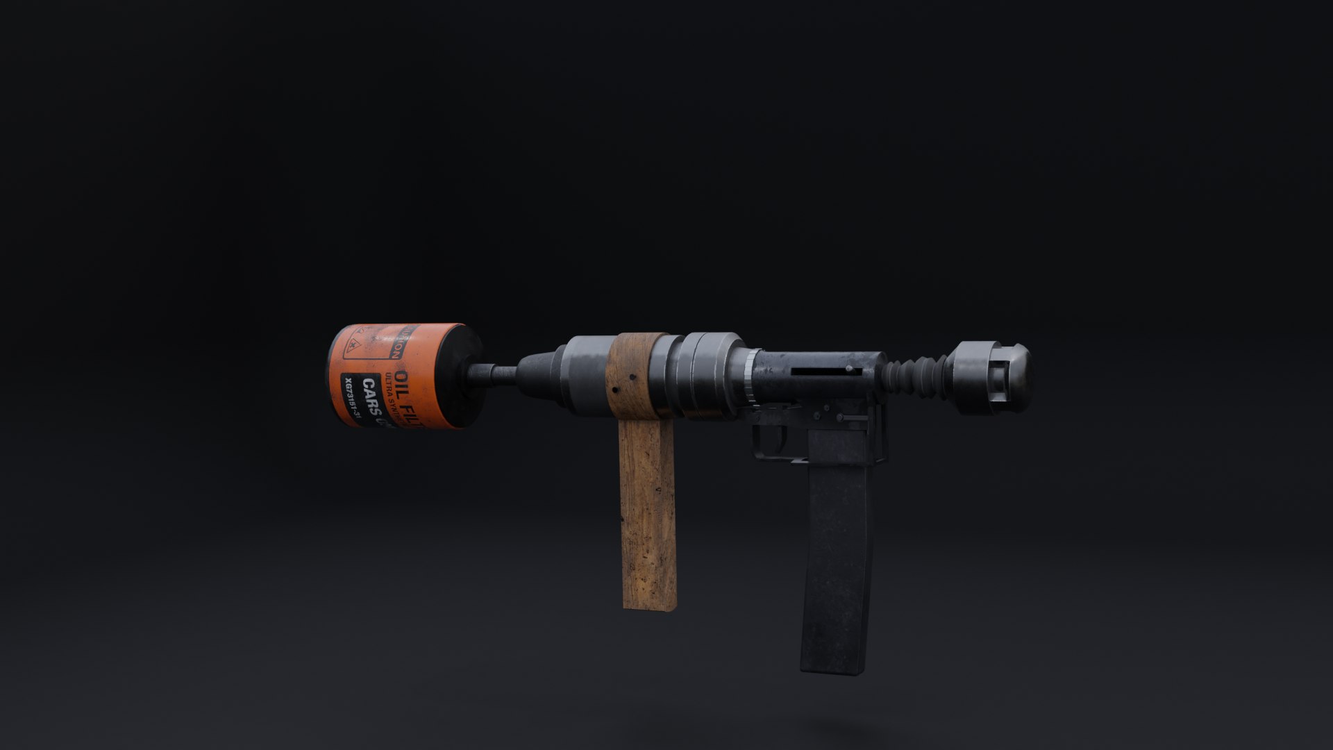 3D Improvised Gun Model - TurboSquid 1747965