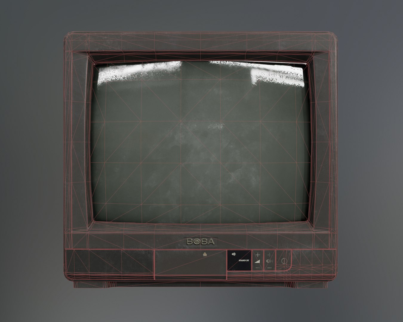 3D Model Tv 90s - TurboSquid 1540928