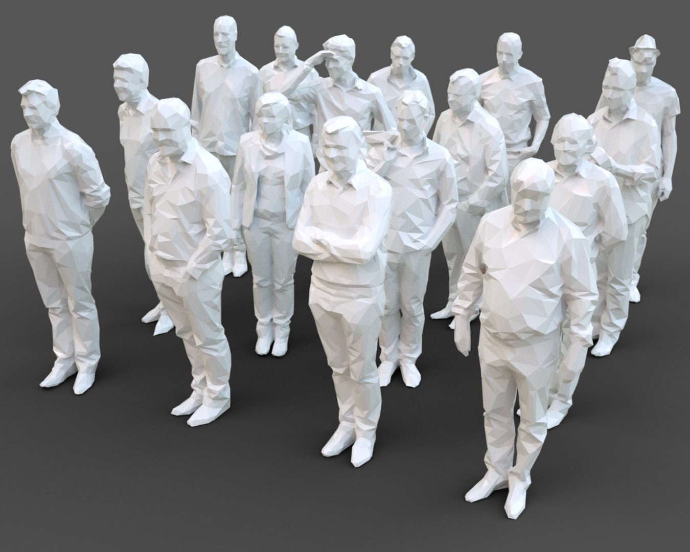 Architectural Stylized Human Character Model | 1147641 | TurboSquid