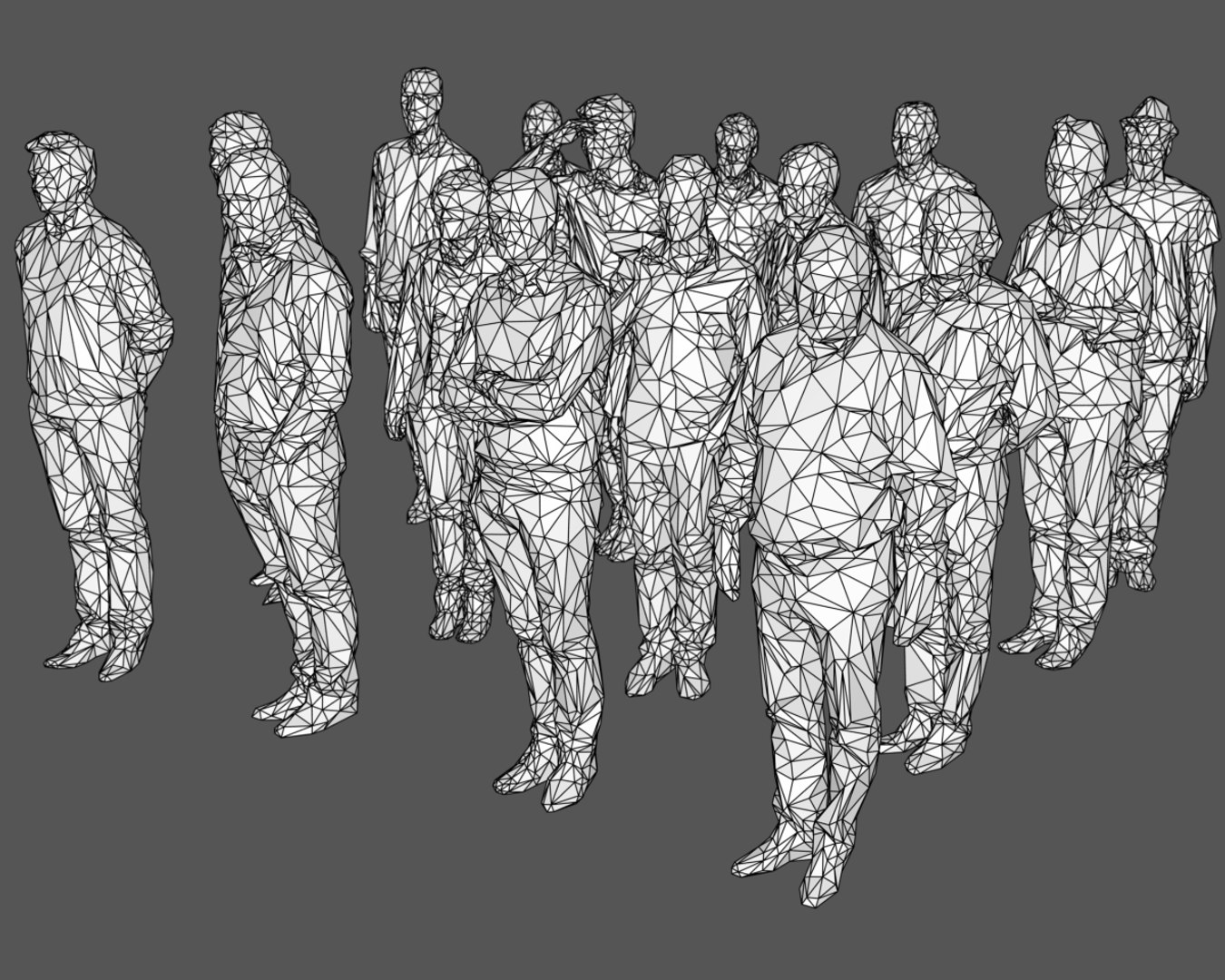 Architectural Stylized Human Character Model | 1147641 | TurboSquid