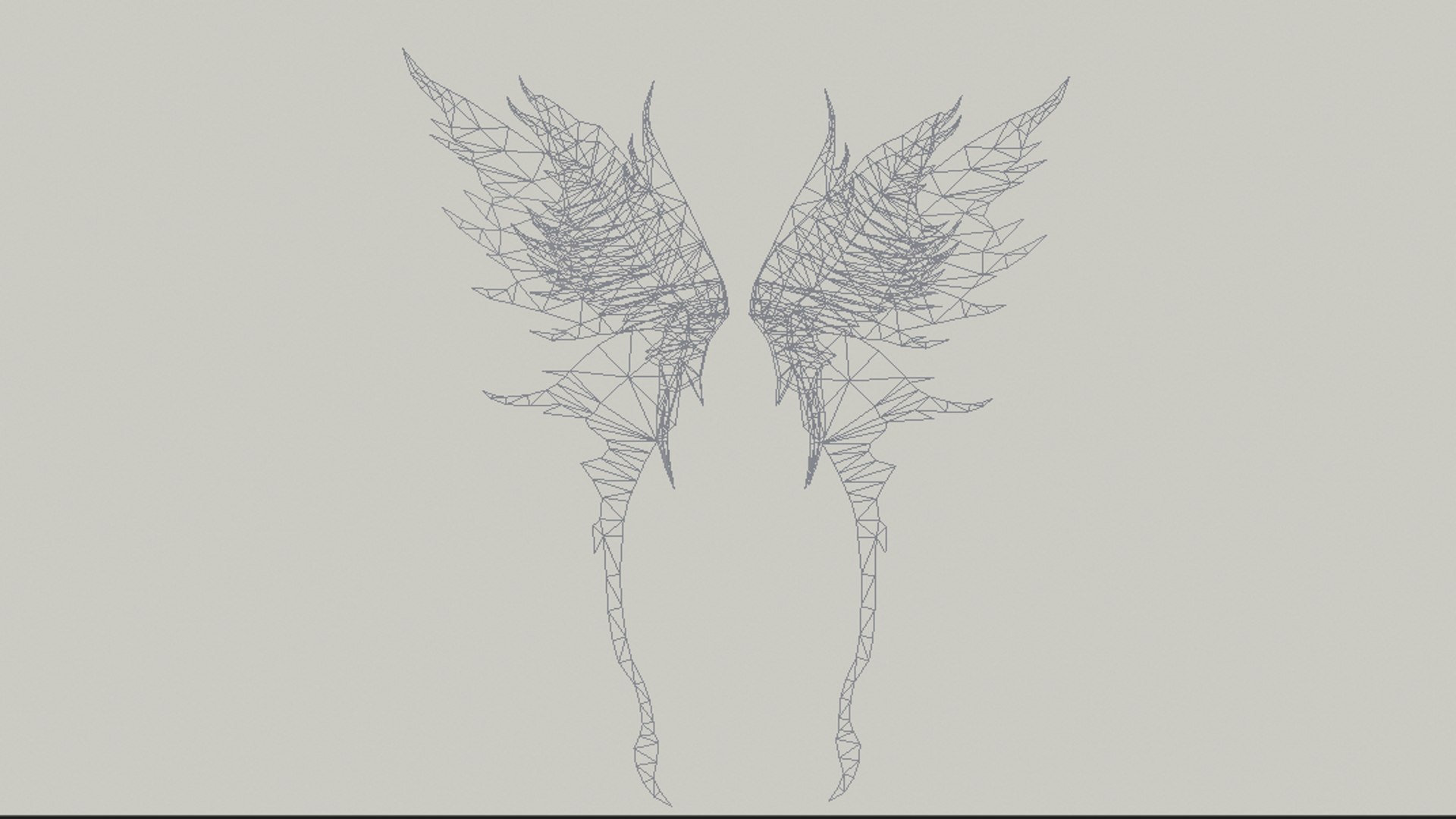 3D Butterfly Wing Model - TurboSquid 1897125