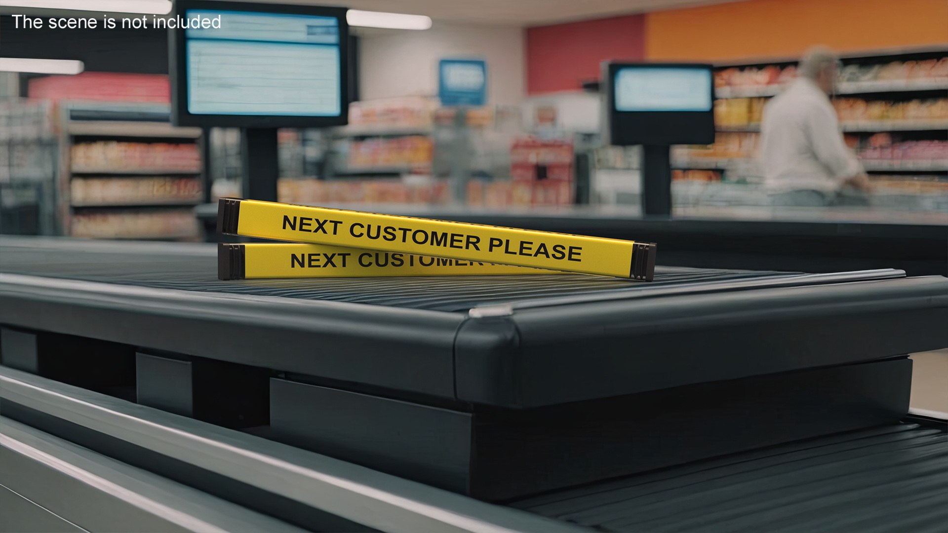 3D Model Retail Checkout Counter Divider - TurboSquid 2221458