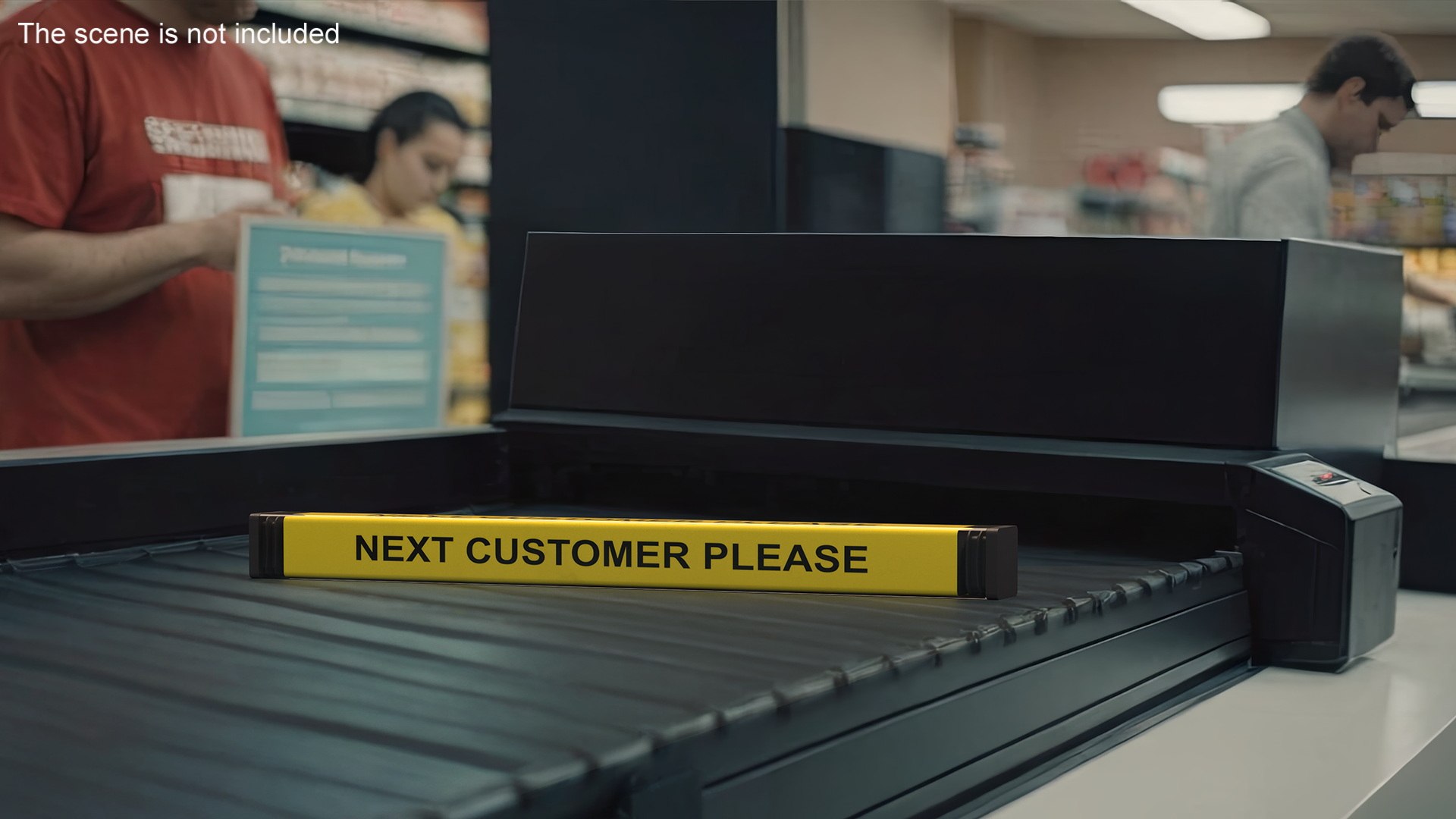 3D Model Retail Checkout Counter Divider - TurboSquid 2221458