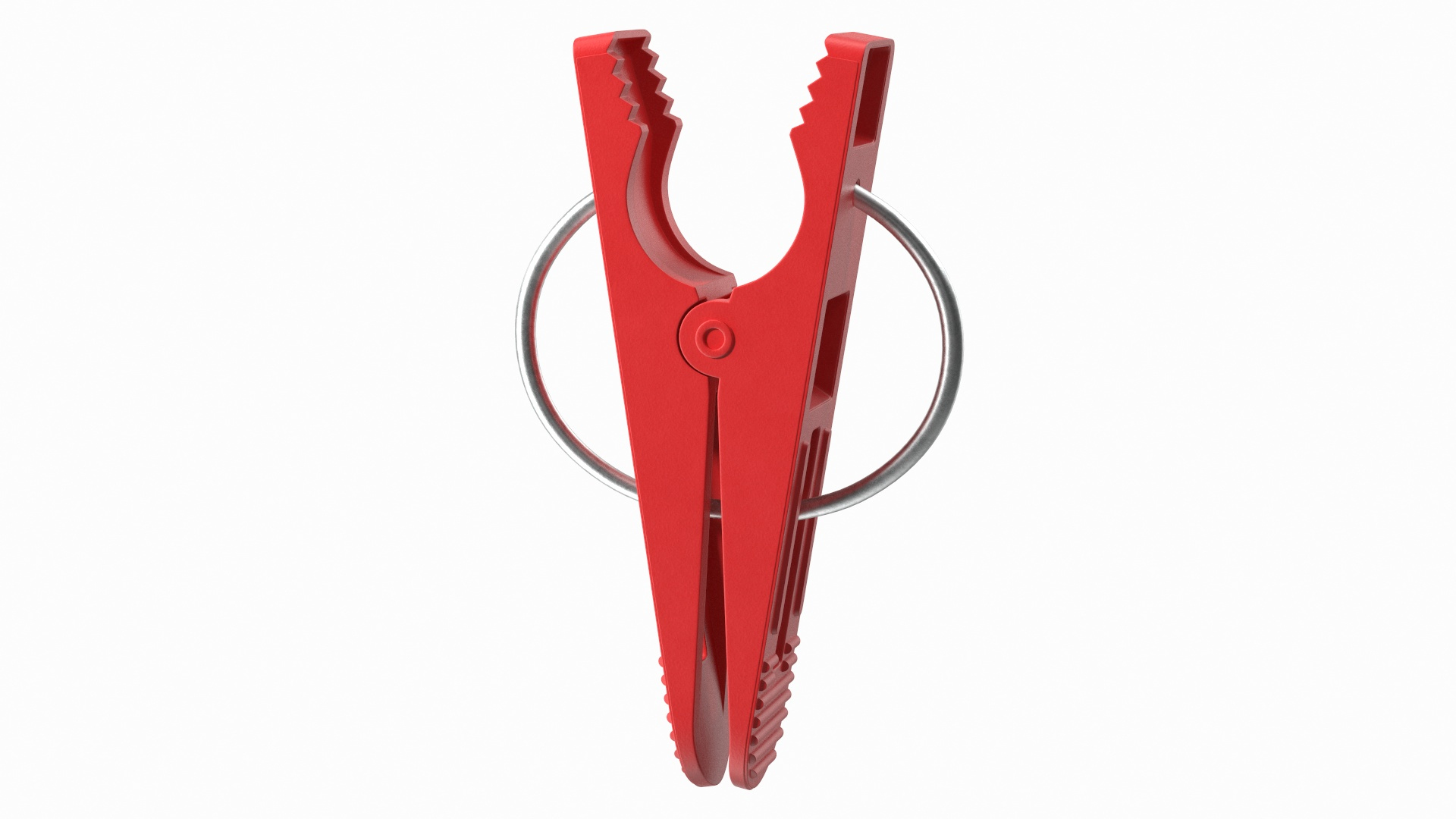 Plastic Clothespin Red Pressed 3D - TurboSquid 1922217