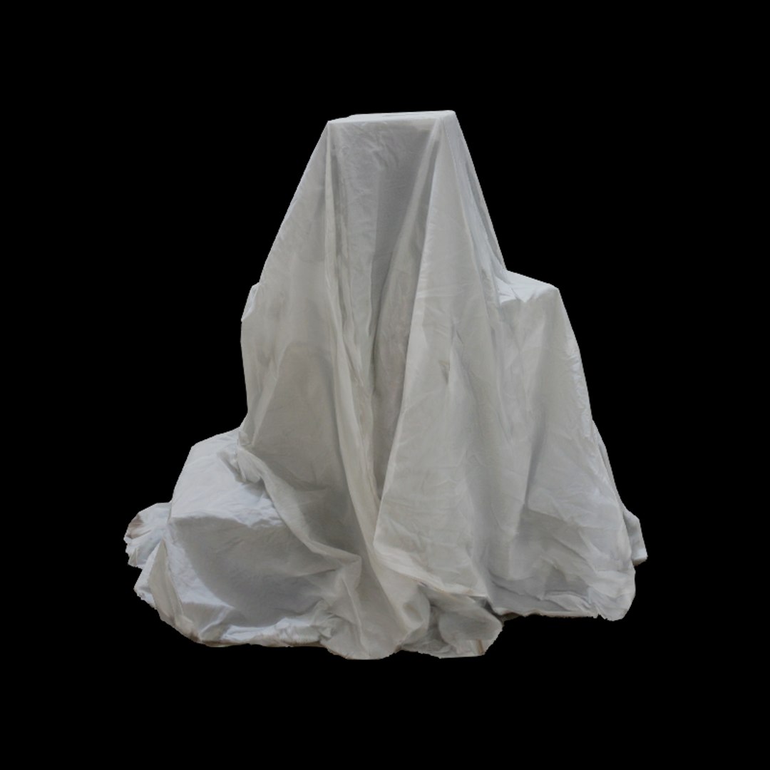 Ready Boxes Covered Sheet 3D Model - TurboSquid 1525170