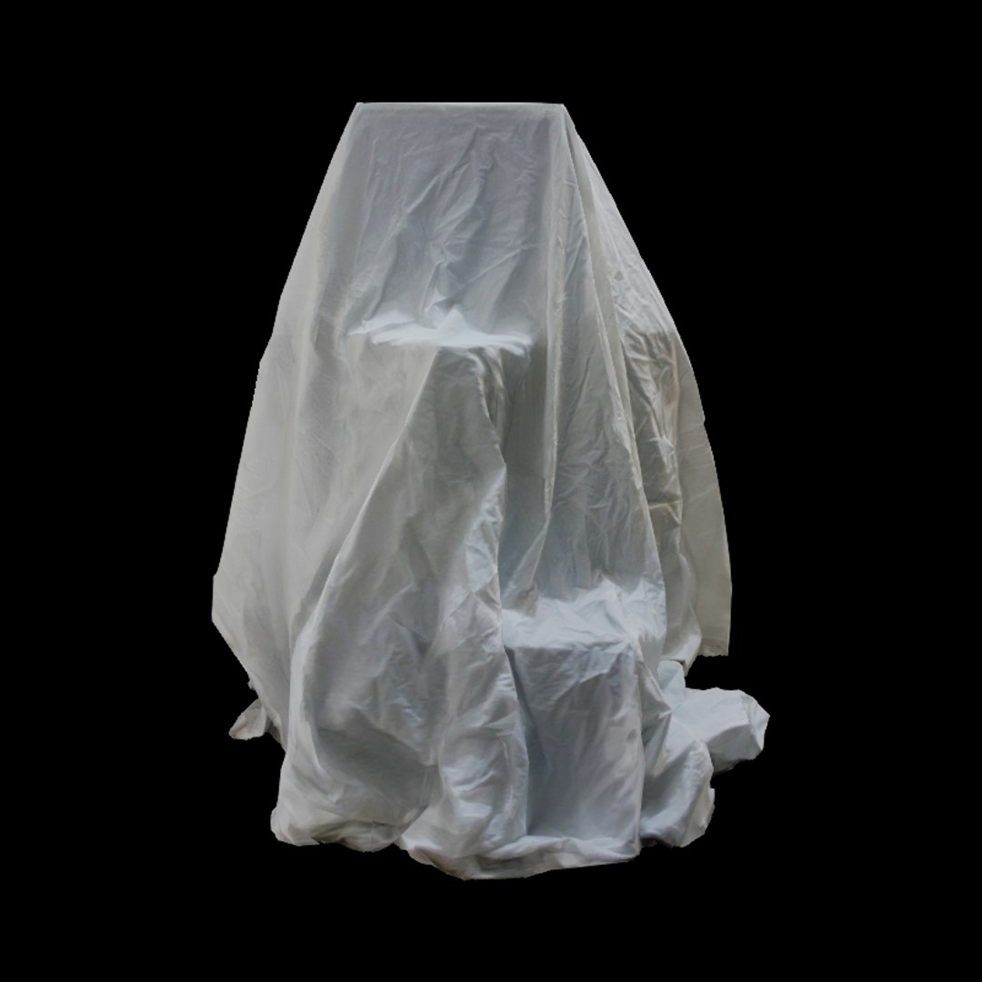 Ready Boxes Covered Sheet 3D Model - TurboSquid 1525170