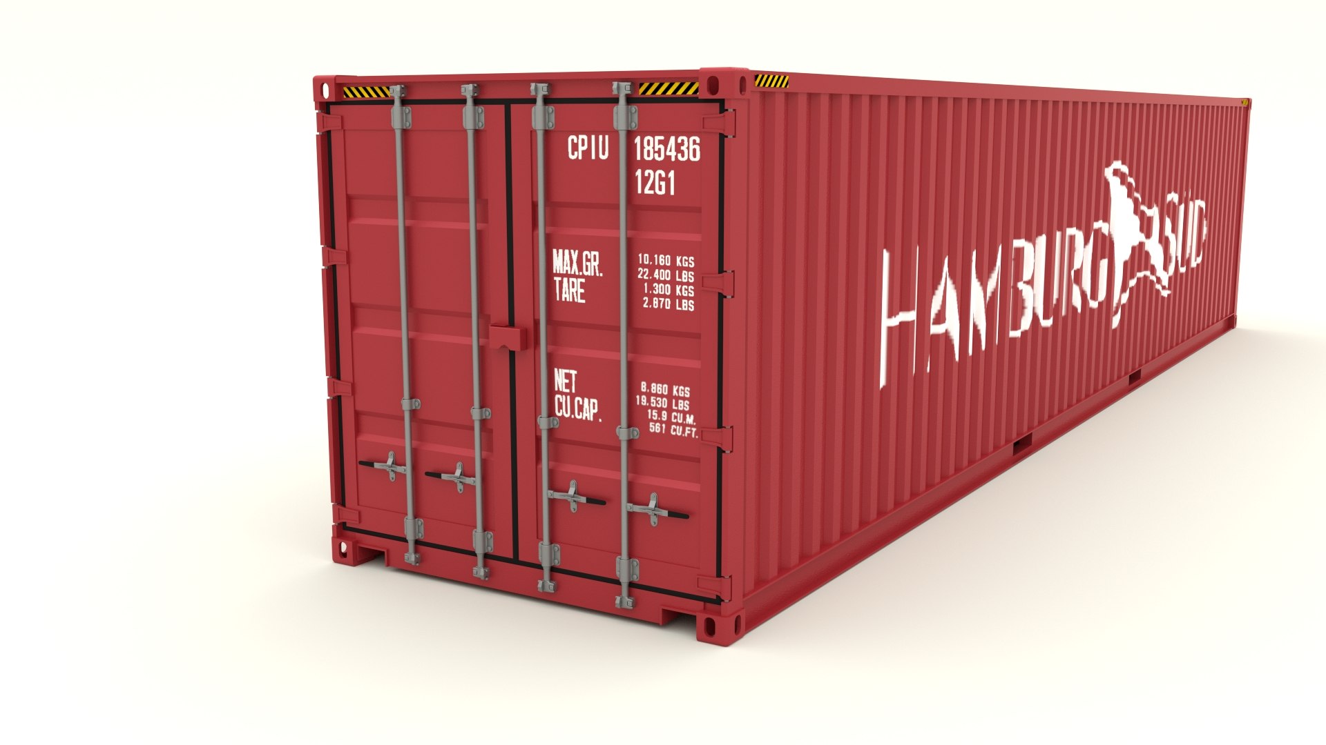 3d Shipping Container